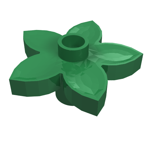 Part 6510 - Duplo, Plant Flower with Stud – Brams Bouwstenen